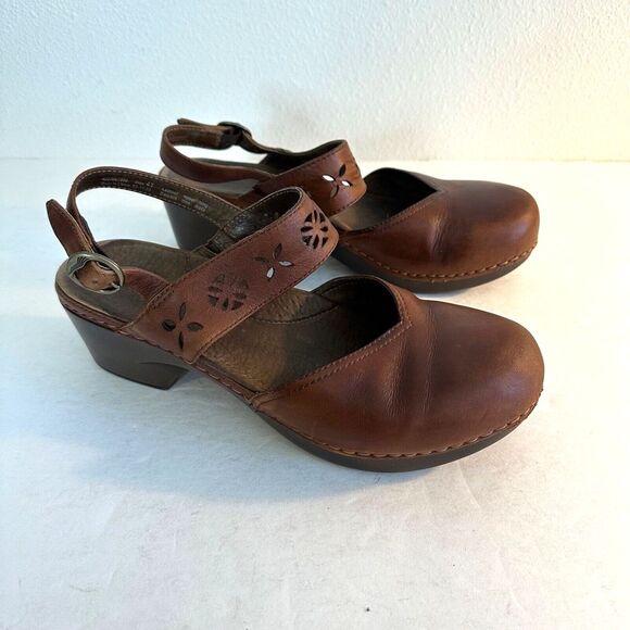 Dansko | Shoes | Dansko Trista Mary Jane Leather Shoes Size 4 Us 1511 ...